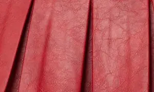 EDIKTED Carmine Faux Leather Mini Skirt