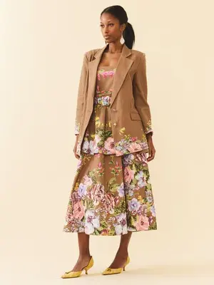 EDDY Sloan Blazer - Carmel Victorian Floral