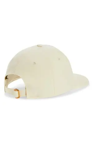 Valentino Garavani Chez Baseball Cap - Ivory/black
