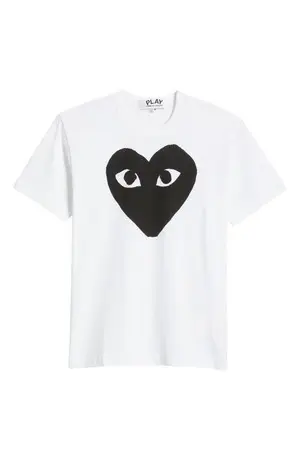 Comme Des Garçons Black Heart Graphic T-shirt