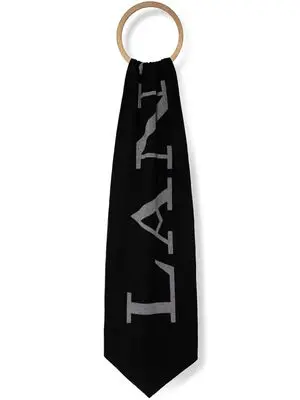 LANVIN Logo-print Scarf