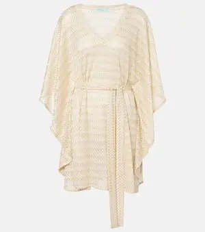 Melissa Odabash Anna Lamé Beach Cover-up - Gold