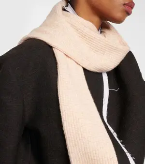THE ROW Chopin Cashmere And Silk Scarf - Neutrals