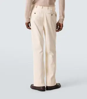 SAMAN AMEL Amo Straight Pants - White