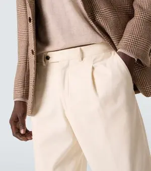 SAMAN AMEL Amo Straight Pants - White