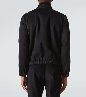 SAMAN AMEL Camillo Cashmere Bomber Jacket