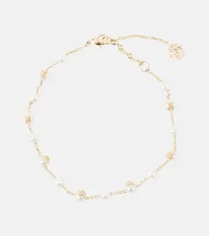 Burberry Pearl Bracelet - Gold