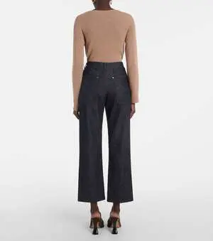 Max Mara Terra High-rise Straight Jeans