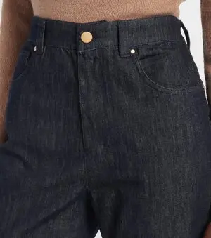 Max Mara Terra High-rise Straight Jeans