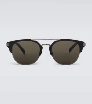 Dior Cd Icon R1u Browline Sunglasses - Black