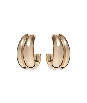 JENNIFER FISHER Chavez Hoop Earrings - Gold