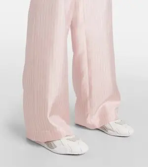 Versace Galaxia Leather Sneakers