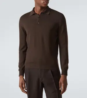 SAMAN AMEL Wool Sweater - Brown