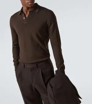 SAMAN AMEL Wool Sweater - Brown