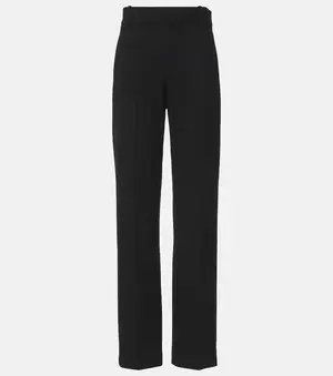 Khaite Black Wash Pants For Women