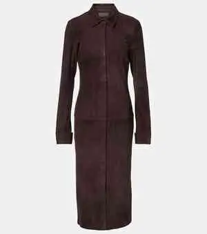 Stouls Becky Suede Midi Dress