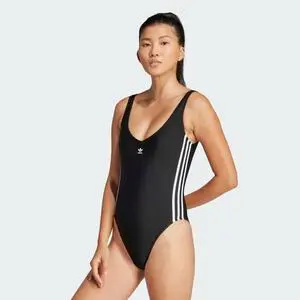 Adidas Adicolor 3-stripes Swimsuit - Black
