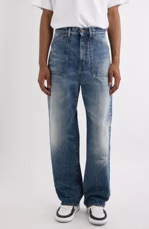 Givenchy Large Fit Jeans - Light Blue