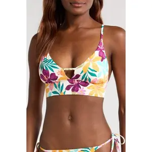 BILLABONG Playa Del Sol V-neck Cami Bikini Top - Multi