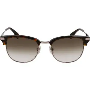 Paul Smith 52mm Gradient Sunglasses - Gunmetal/ Havana