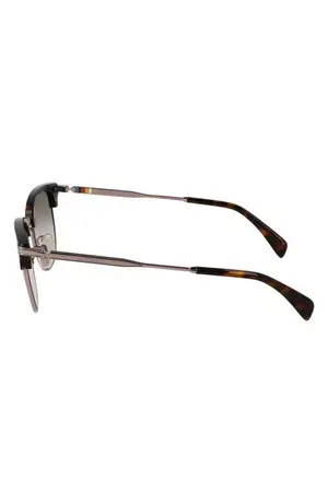 Paul Smith 52mm Gradient Sunglasses - Gunmetal/ Havana