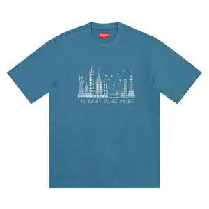 Supreme Skyline Short-sleeve Top 'dark Slate