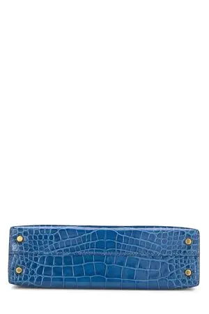 Hermès Kelly Sellier Mini Bag Alligator - Blue