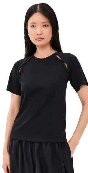 Merlette Solace Jersey Top - Black