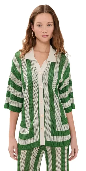 SEVEN WONDERS Ziggy Striped Knit Top