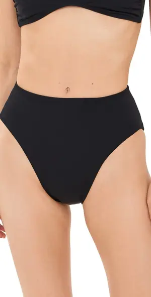 Norma Kamali Underwire Bikini Bottom - Black