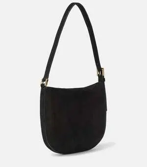 Savette Tondo Small Suede Shoulder Bag