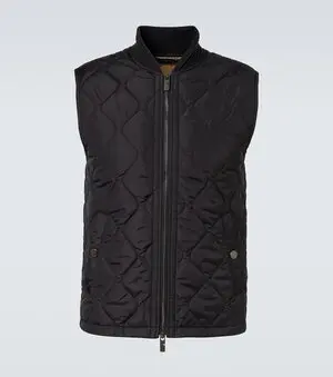 Burberry Quilted Vest - Black