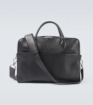 METIER Métier Closer Leather Briefcase - Black