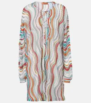 Missoni Printed Lamé Beach Cover-up - Multicoloured