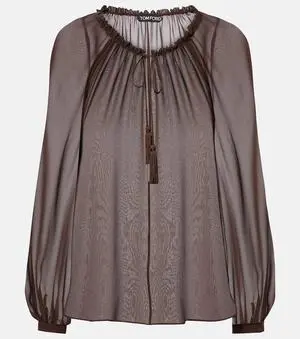 Tom Ford Ruffle Blouses