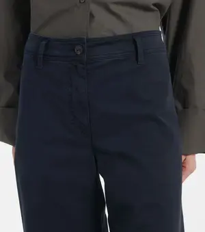 NILI LOTAN Megan Wide-leg Pants - Blue