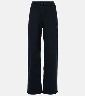 NILI LOTAN Megan Wide-leg Pants - Blue