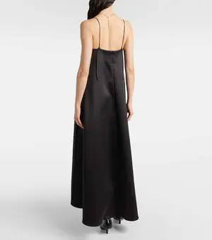 RÓHE Satin Maxi Dress