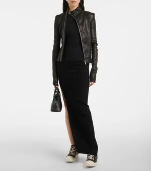 Rick Owens Low Leather Sneakers