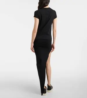 Rick Owens Cotton Jersey T-shirt - Black