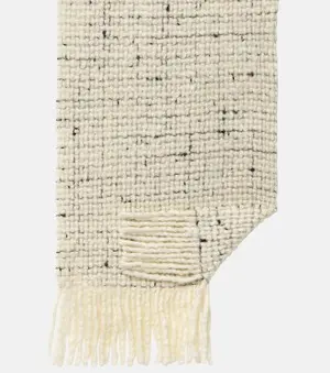 Valentino Garavani Vlogo Wool-blend Scarf