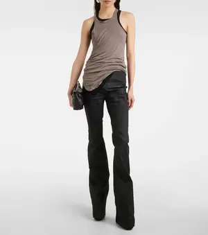 Rick Owens Ribbed-knit Tank Top