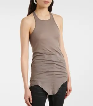 Rick Owens Ribbed-knit Tank Top