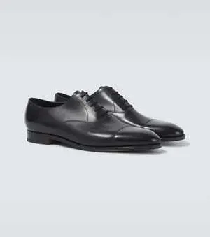 John Lobb City Leather Derby Shoes