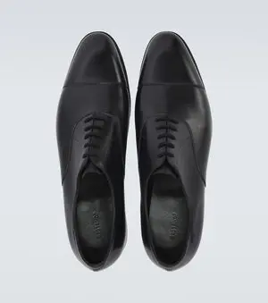 John Lobb City Leather Derby Shoes