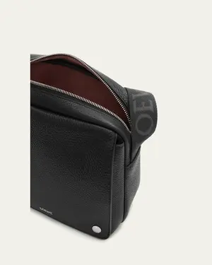 Loewe Xs Pebble Leather Messenger Bag