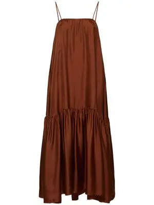 Bite Studios BITE STUDIOS Giardino Sleeveless Dress - Rust