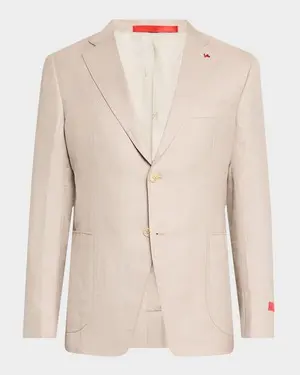 Isaia Isaia Cashmere-Blend Sport Coat - White