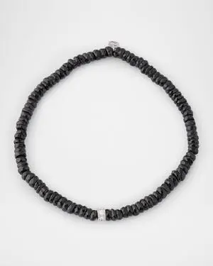 SYDNEY EVAN Spinel And Diamond Bracelet - Black
