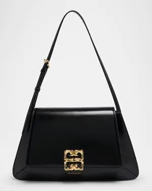 Givenchy Givenchy 4G Liquid Shoulder Bag - Black